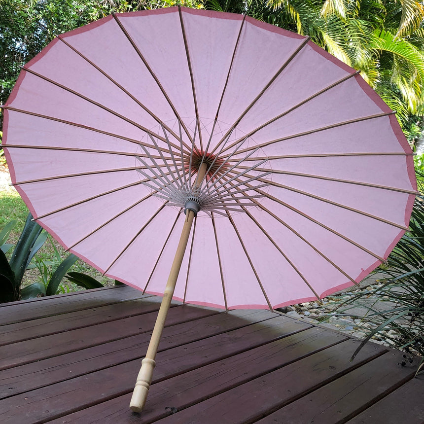 Plain paper parasol for weddings – lanternshop